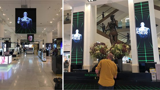 Selfridges' displays integrate LED and lightbox | AV Magazine