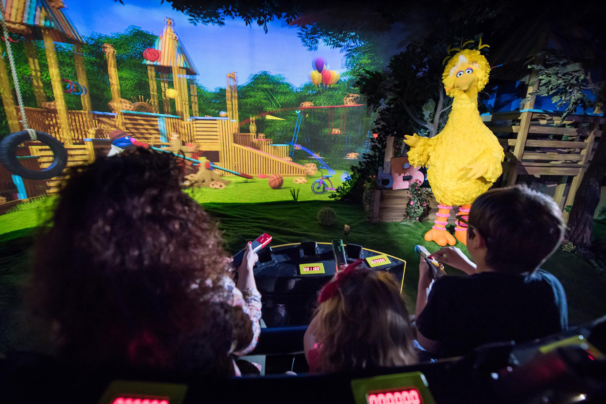 Barco brings colour to Sesame Street dark ride | AV Magazine