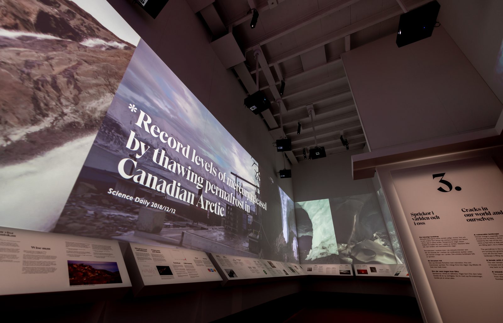 Museum projections show Arctic climate crisis | AV Magazine