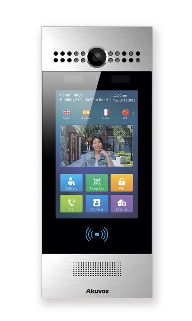 Facial recognition makes UK door intercom debut | AV Magazine