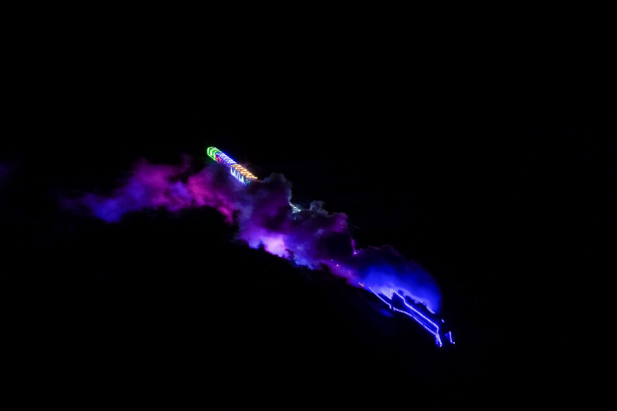 Magical Christmas trains feature GPS-triggered LED | AV Magazine