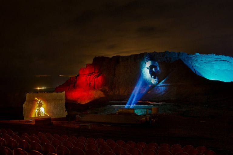 Robe lights lay siege to mountain at Masada | AV Magazine