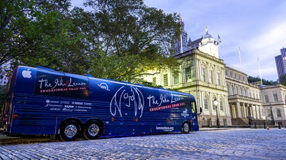 John Lennon education bus in Genelec upgrade | AV Magazine