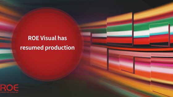 ROE Visual restarts production after virus shutdown