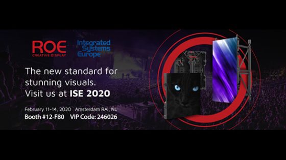 ROE Visual leaves China-based staff at home for ISE