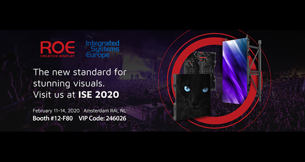 ROE Visual leaves China-based staff at home for ISE | AV Magazine