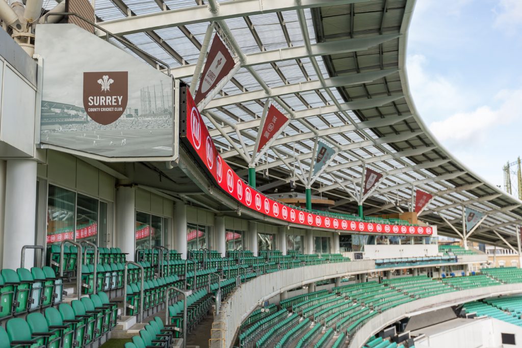 First upper-tier LED installed at UK cricket ground | AV Magazine