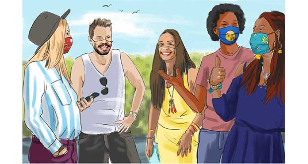 'Designer face masks will make event safety fun' | AV Magazine