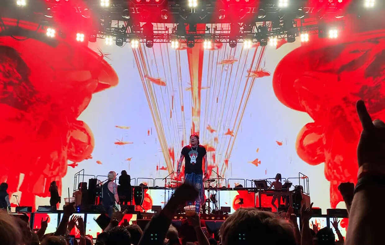 Unreal disguise integration rocks tour visuals | AV Magazine