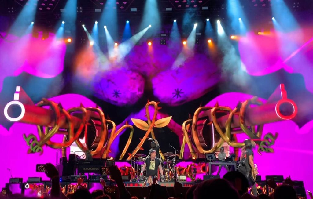 Unreal disguise integration rocks tour visuals | AV Magazine