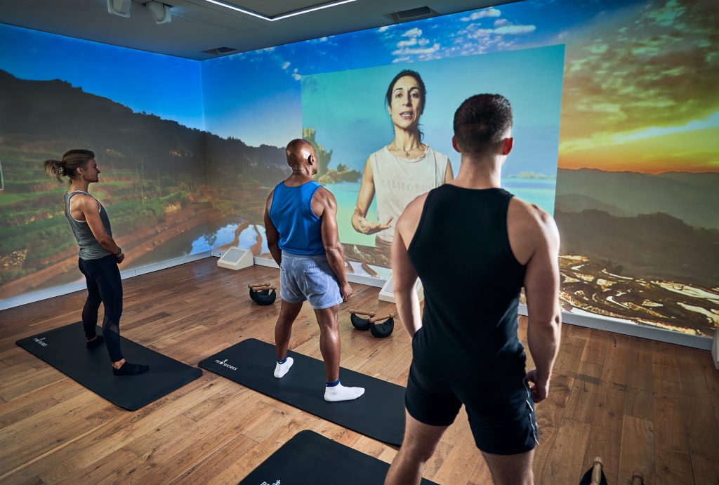 Immersive environment makes exercise in isolation more engaging | AV ...