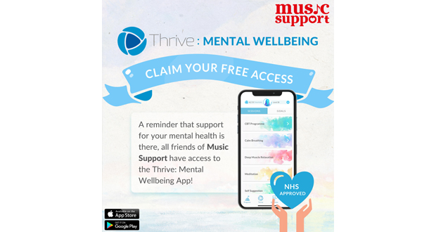 Music industry charity teams up with mental health app provider | AV ...