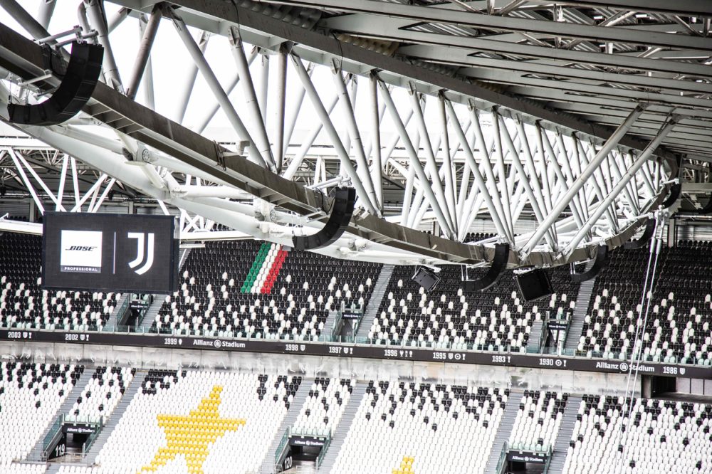 Juventus selects Bose Pro for Allianz Stadium | AV Magazine
