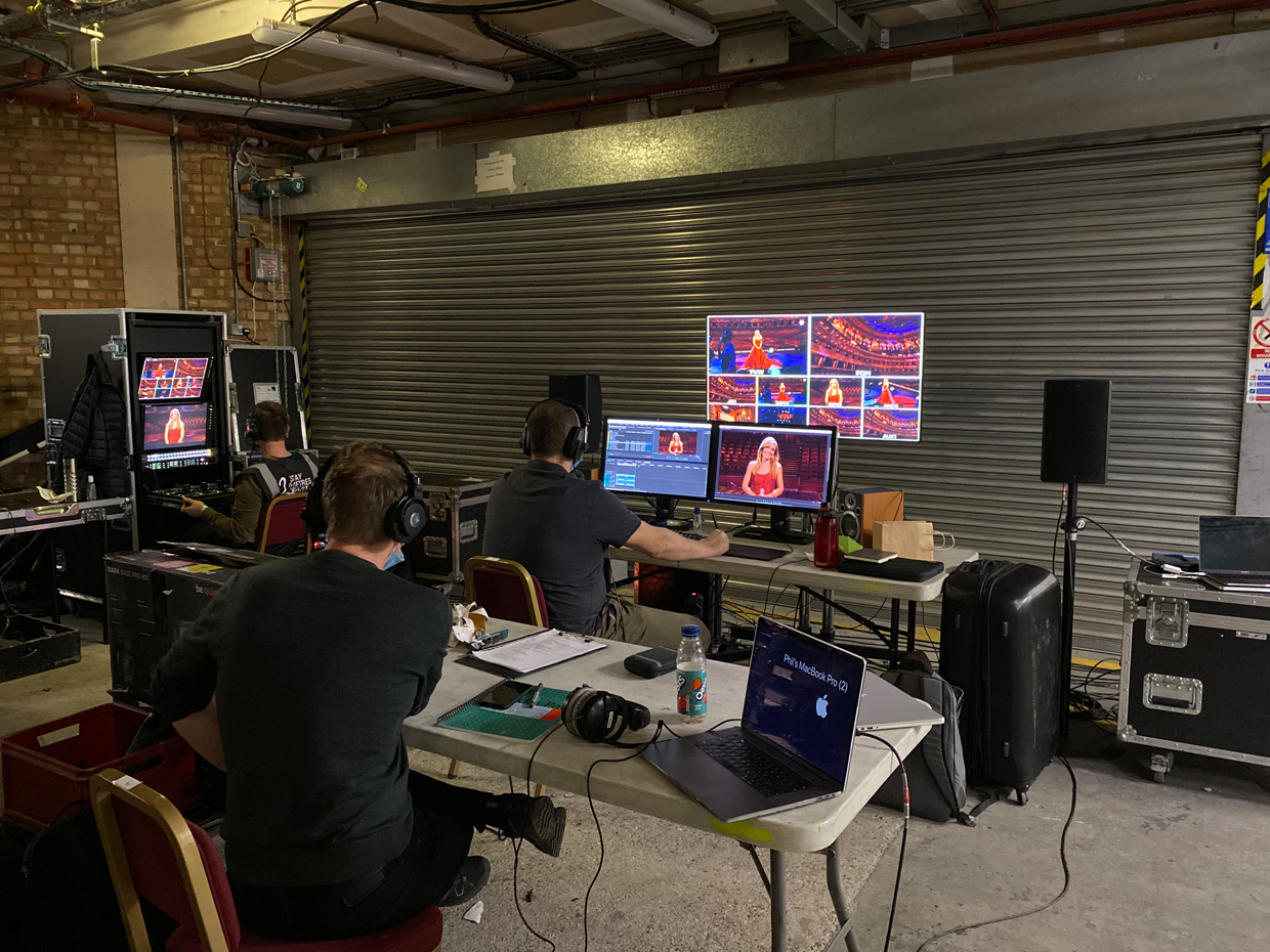 Socially distanced crew produces RAH VE Day event | AV Magazine