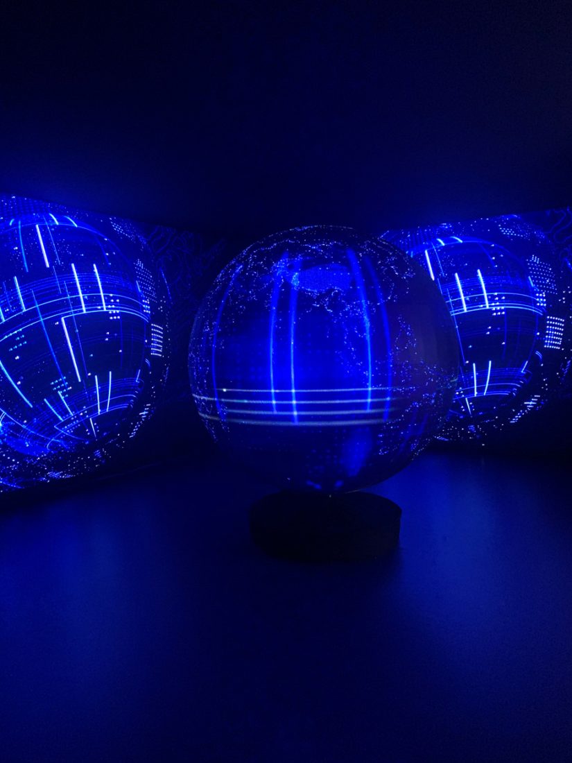 Festival-inspired LED sphere makes Visa debut | AV Magazine