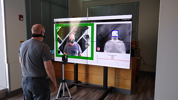 Temperature screening video walls launched | AV Magazine