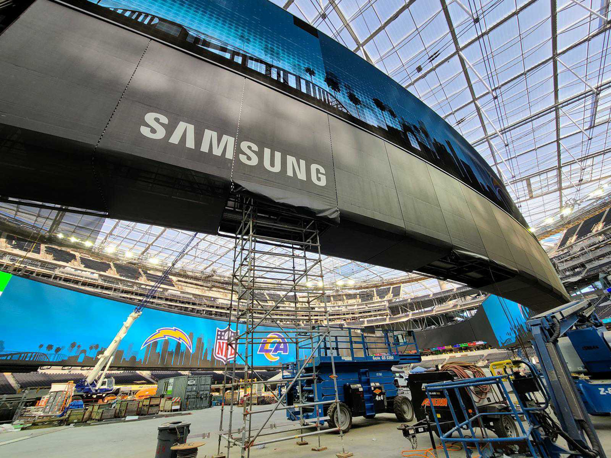 Samsung videoboard 'breaks sport stadium record' | AV Magazine