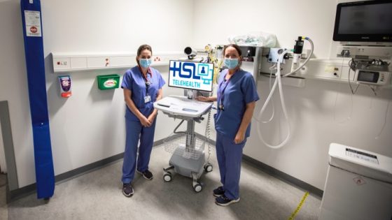 'Integrated VC-cart speeds up stroke treatment'