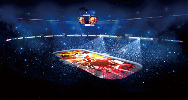 'Projectors take centre stage over LED at European events' | AV Magazine