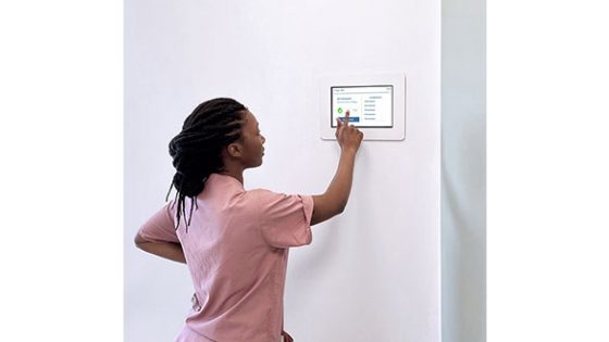 Philips touch panels boost hospital room care