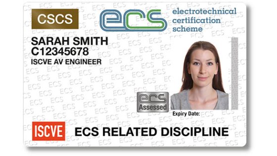 ISCVE introduces AV Engineer ECS Card