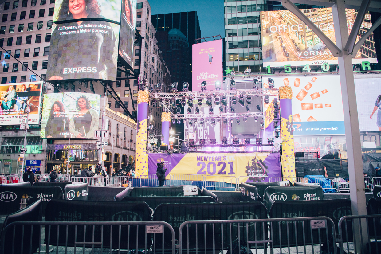 Behind the scenes at the Times Square ball drop