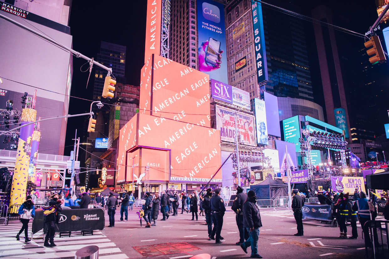 Behind the scenes at the Times Square ball drop