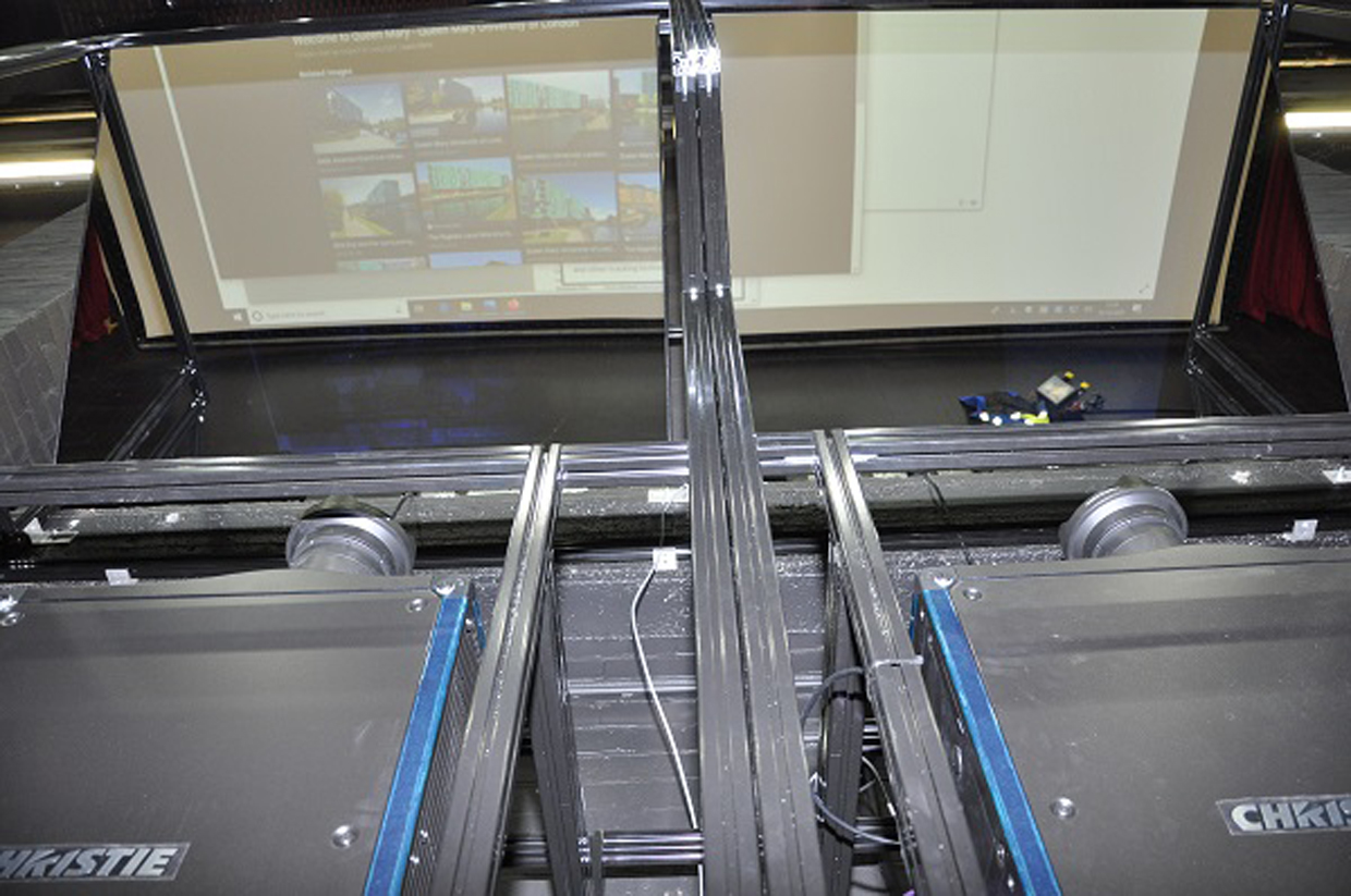 University rear projection system upgraded | AV Magazine
