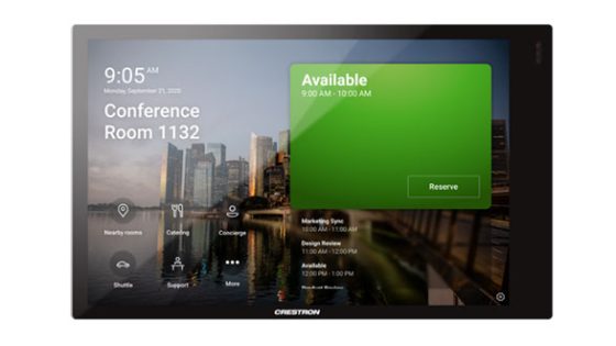 Crestron Teams panels 'first to market' at Ignite | AV Magazine