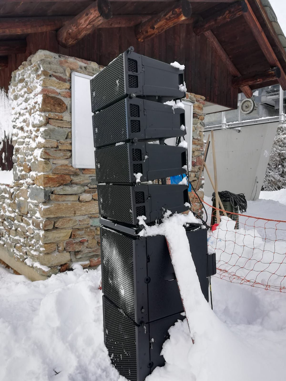 RCF Audio amplifies adrenaline at Snowboard World Cup | AV Magazine