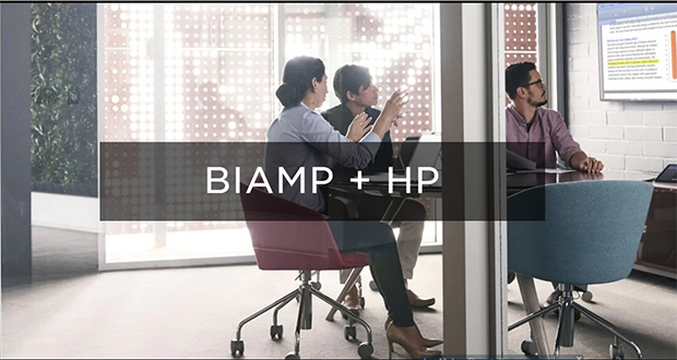 Biamp collaborates with HP on conferencing solutions | AV Magazine