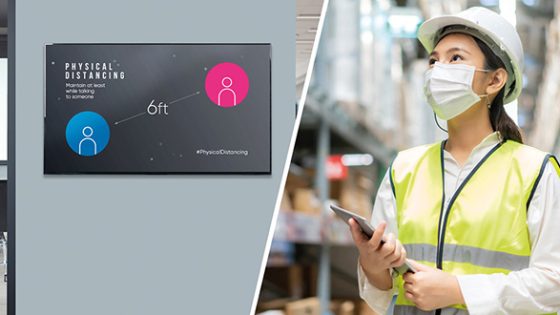 Navigating the new reality of work with digital signage