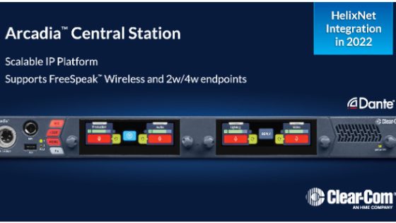 Clear-Com integrates wired and wireless partyline systems