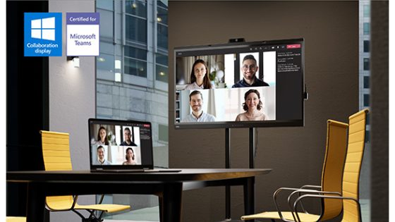 Sharp/NEC unveils Windows collaboration display