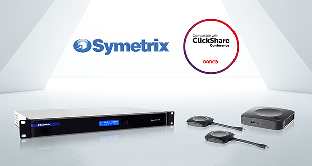 Symetrix DSP conjoined with Clickshare Conference | AV Magazine