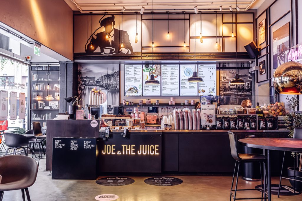 Pioneer Group upgrades all 30 Joe & The Juice UK stores | AV Magazine