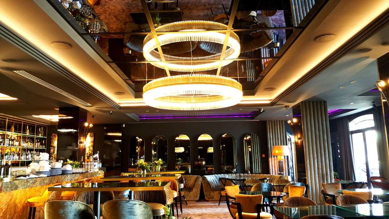 Purple Luxurious Restaurant