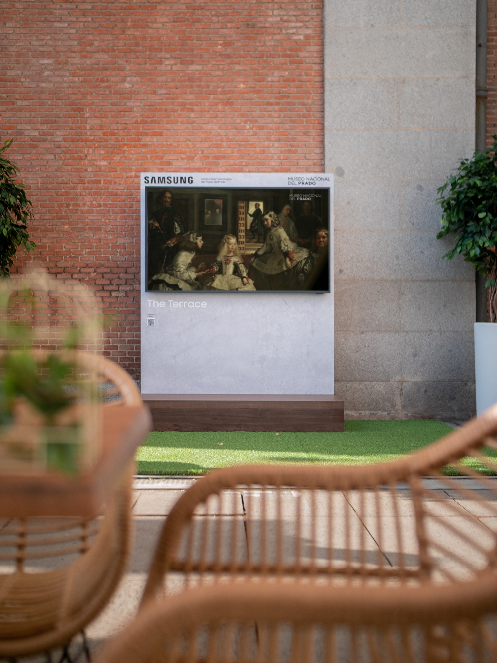 Samsung’s The Terrace installed on Prado Museum terrace | AV Magazine