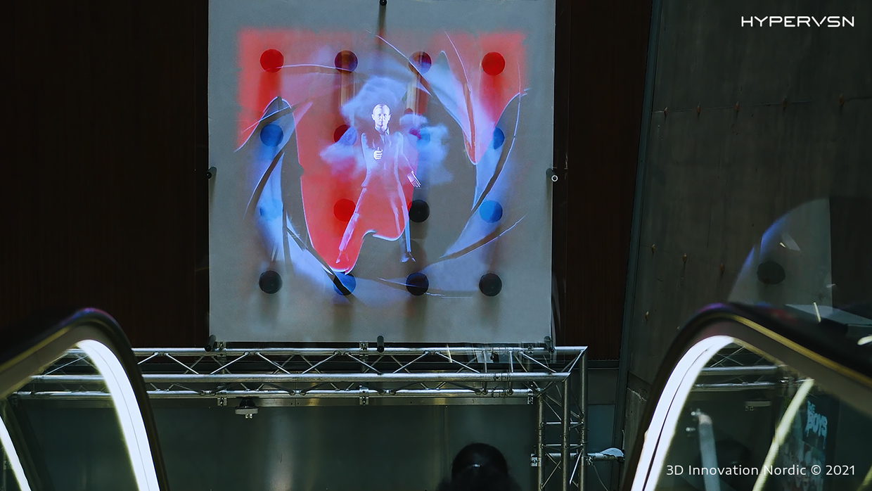 Hypervsn wall brings James Bond to Oslo Central Station | AV Magazine