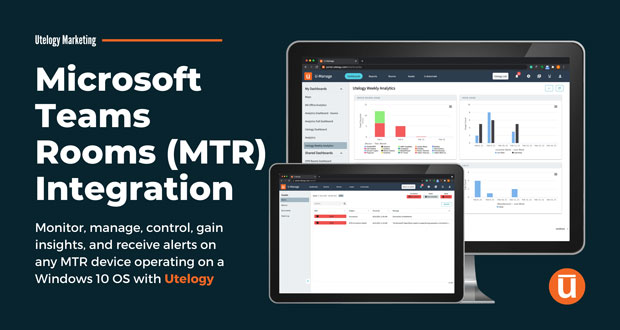 Utelogy announces integration with Microsoft Teams Rooms | AV Magazine