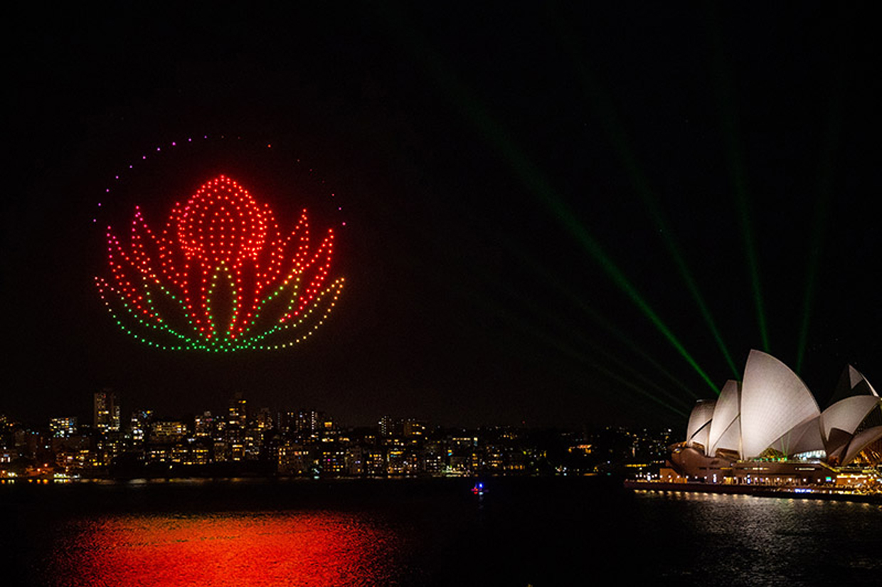 See the southern hemisphere's largest drone show | AV Magazine