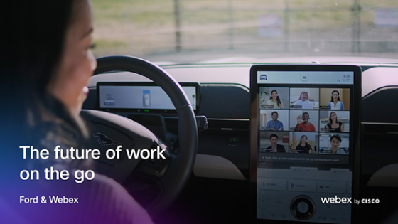Cisco integrates Webex with Ford electric vehicle screens | AV Magazine