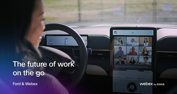 Cisco integrates Webex with Ford electric vehicle screens | AV Magazine