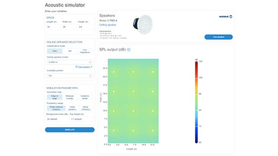 Equipson launches acoustic simulator for PA products | AV Magazine