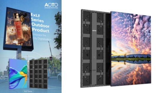 AOTO launches all-in-one LED series for DOOH displays | AV Magazine