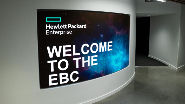 Hewlett Packard Enterprise adds LED signage to global HQ | AV Magazine