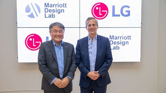 Marriott hotel group forms research partnership with LG | AV Magazine