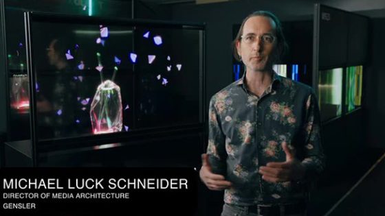 Gensler integrates LG transparent OLED into partitions | AV Magazine