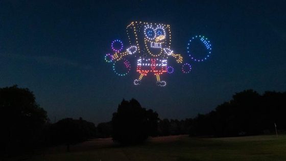 UK's largest ever drone show marks Paramount+ launch | AV Magazine
