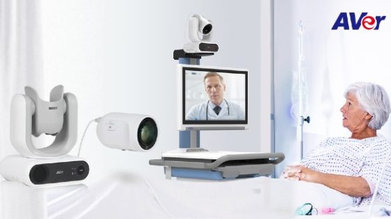 AVer camera features first-of-a-kind detachable head